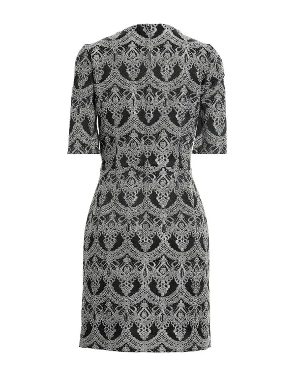 Dolce & Gabbana Jacquard Flared Dress