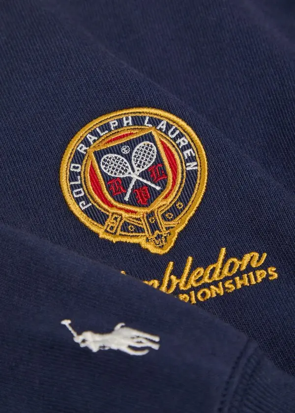 Polo Ralph Lauren Embroidered Cotton Rugby Top