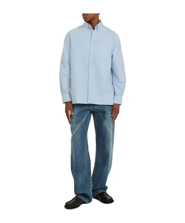 J.W.ANDERSON Logo-embroidered Cotton Shirt