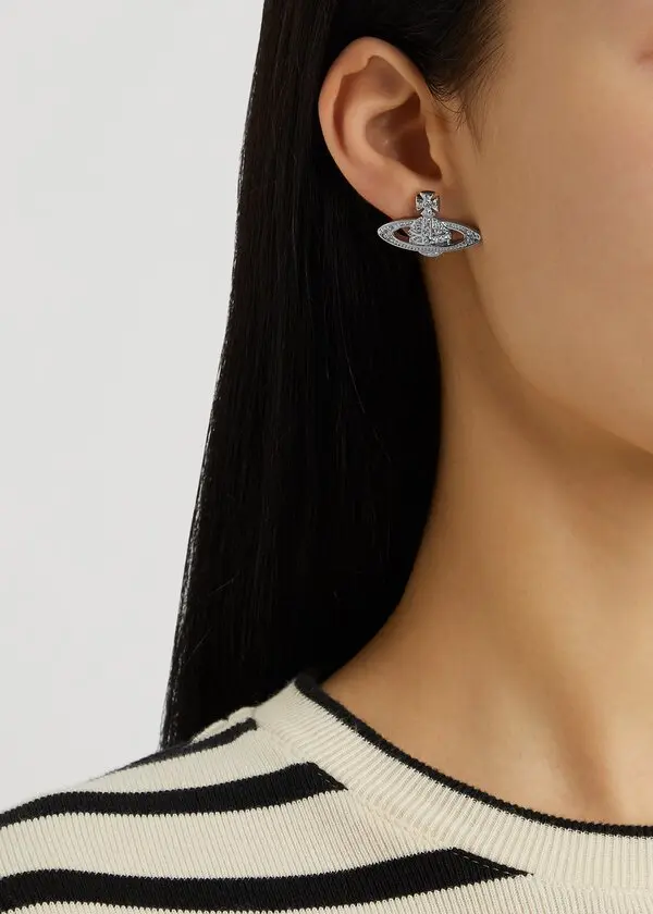 VIVIENNE WESTWOOD Embellished Orb Stud Earrings