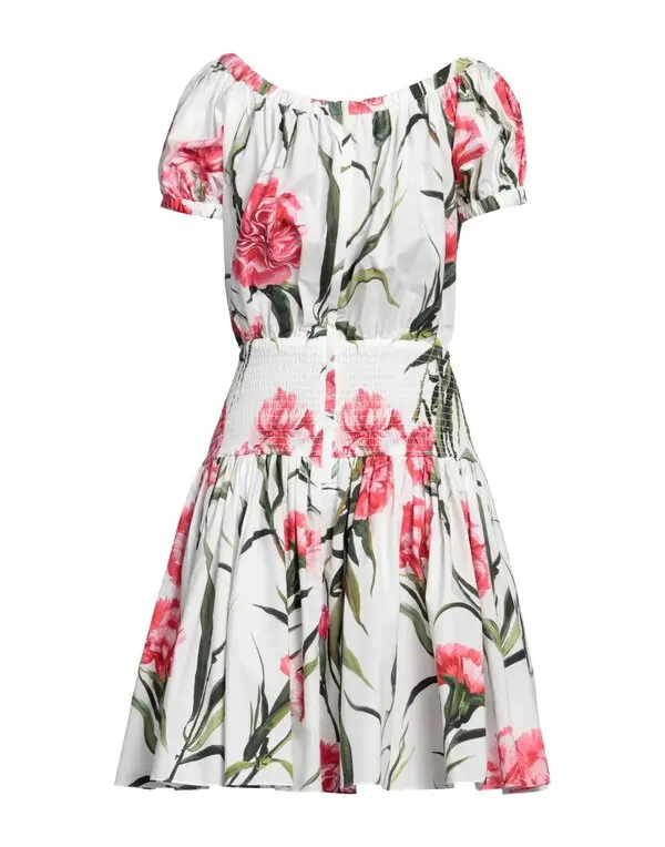 Dolce & Gabbana Floral Short-sleeve Dress