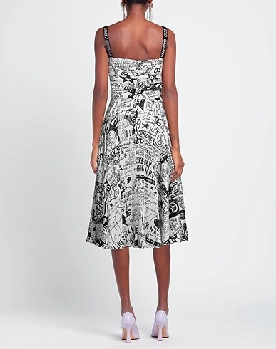Dolce & Gabbana Sleeveless Color-blocked Long Dress