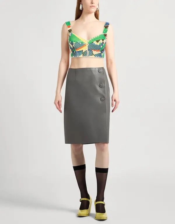 Dolce & Gabbana Sleeveless Sequin Crop Top