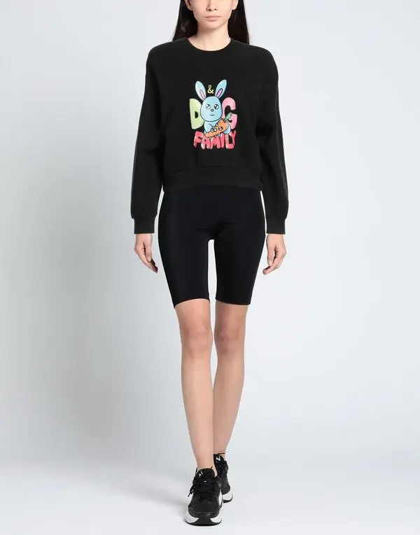 Dolce & Gabbana Solid Color Printed Sweatshirt