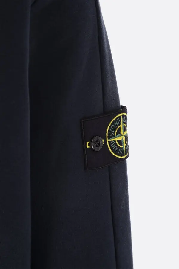 Stone Island Logo Patch Crewneck Sweatshirt