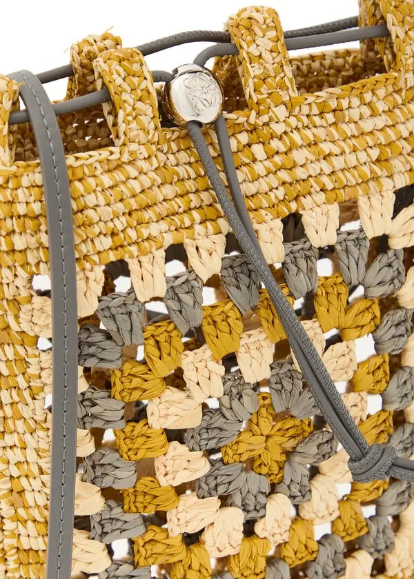 Loewe X Paula S Ibiza Raffia Cross-body Pouch