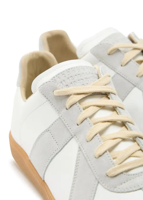 MAISON MARGIELA Replica Panelled Leather Sneakers