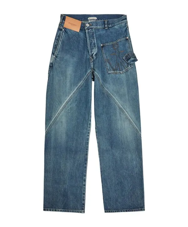 J.W.ANDERSON Twisted Workwear Straight-leg Jeans