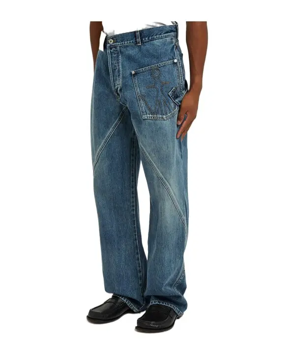 J.W.ANDERSON Twisted Workwear Straight-leg Jeans