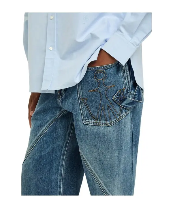 J.W.ANDERSON Twisted Workwear Straight-leg Jeans