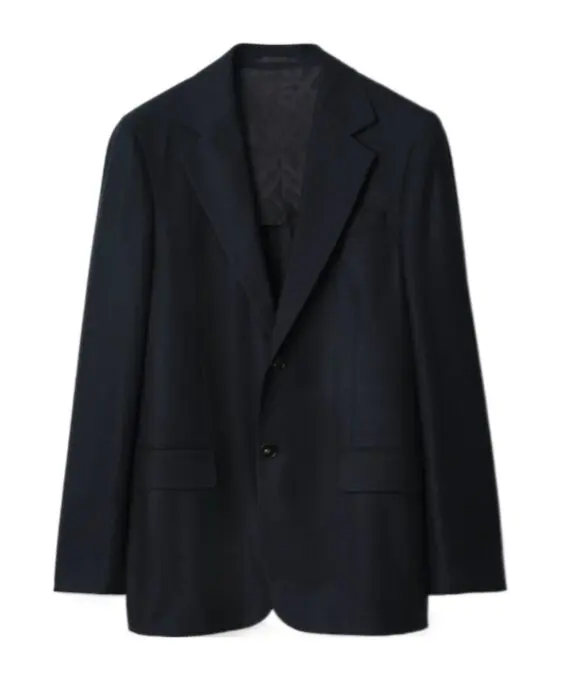 Burberry Wool Cashmere Tailored Jacket