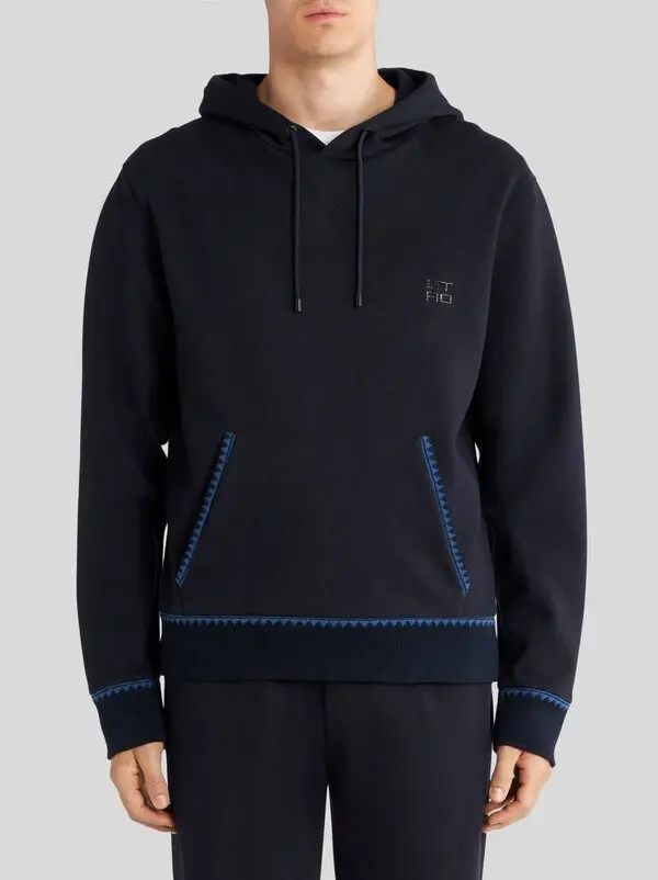 Etro Drawstring Long-sleeved Hoodie