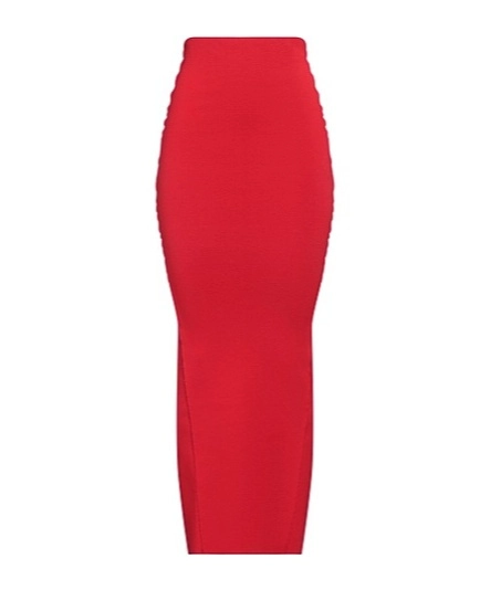 Rick Owens Solid-color Knitted Skirt