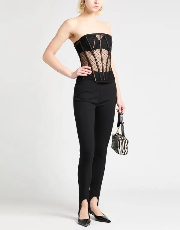 Dolce & Gabbana Lace Corset Top With Sequins And Appliqués