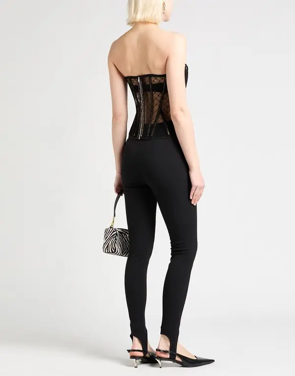 Dolce & Gabbana Lace Corset Top With Sequins And Appliqués