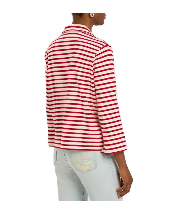 Polo Ralph Lauren Striped Cotton V-neck Sweatshirt