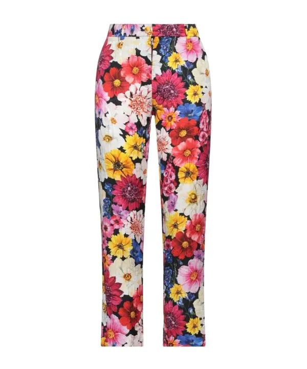 Dolce & Gabbana Floral Print Tailored Pants