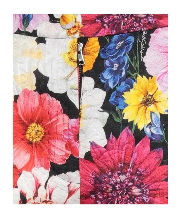 Dolce & Gabbana Floral Print Tailored Pants