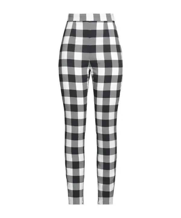 Dolce & Gabbana Plaid Crepe Pants