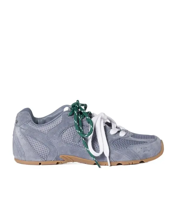 Miu Miu X New Balance 530 Sl Suede And Mesh Sneakers - Multicolor