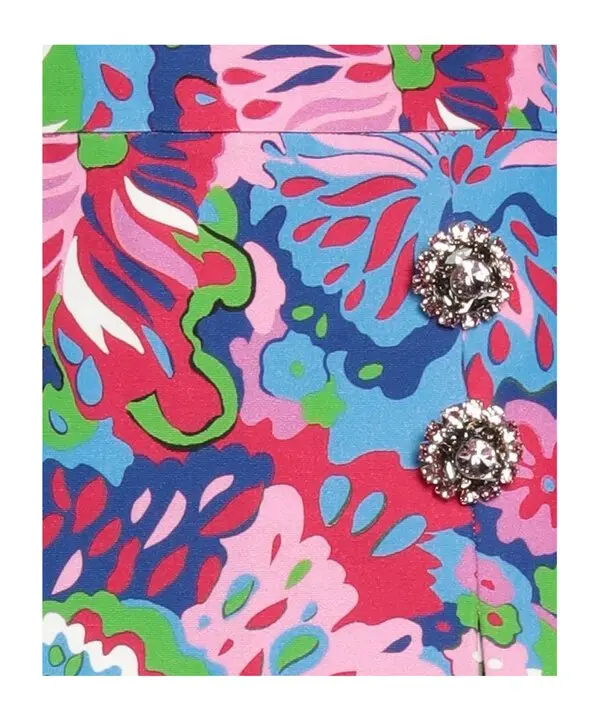 Dolce & Gabbana Colorful Printed Midi Skirt