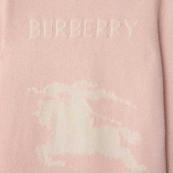 Burberry Ekd Intarsia-knit Crewneck Jumper
