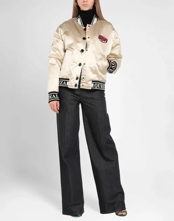 Dolce & Gabbana Satin Embellished Bomber Jacket