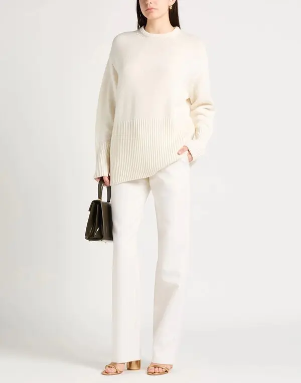 Dolce & Gabbana Solid Color Cashmere Long Sleeve Sweater
