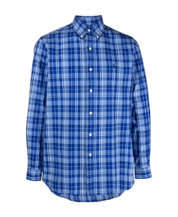 Ralph Lauren Polo Pony-embroidered Checked Shirt