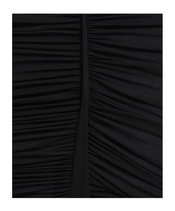Rick Owens Asymmetrical Gathered Skirt