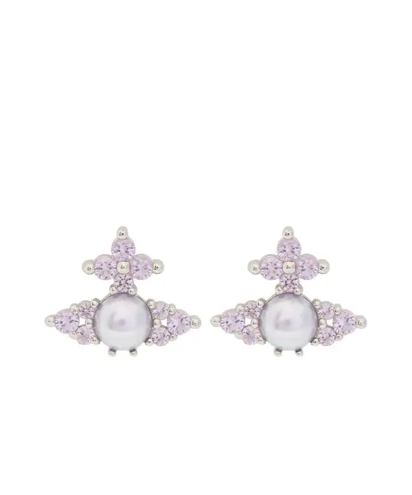 VIVIENNE WESTWOOD Feodora Embellished-orb Stud Earrings