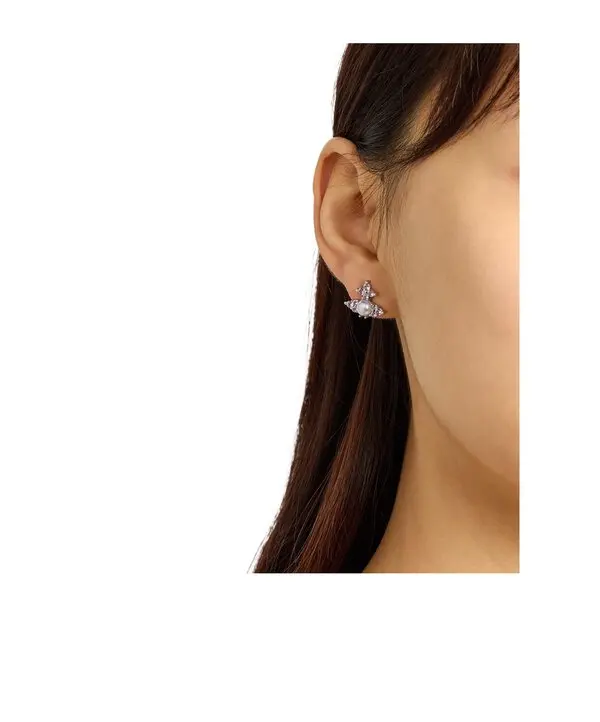 VIVIENNE WESTWOOD Feodora Embellished-orb Stud Earrings