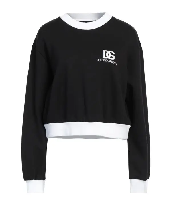 Dolce & Gabbana Two-tone Sweatshirt - Black