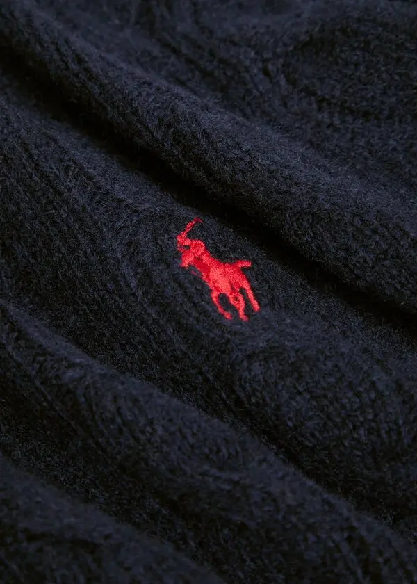 Polo Ralph Lauren Wool And Cashmere-blend Cable Knit Jumper