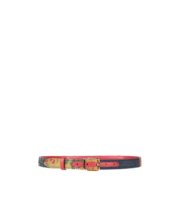 Dolce & Gabbana Spliced Canvas Belt - Multicolor