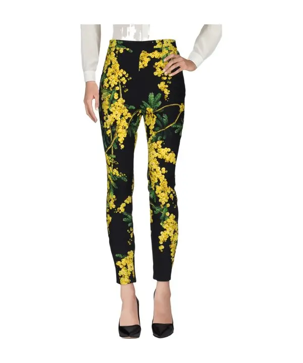 Dolce & Gabbana Floral Skinny Pants