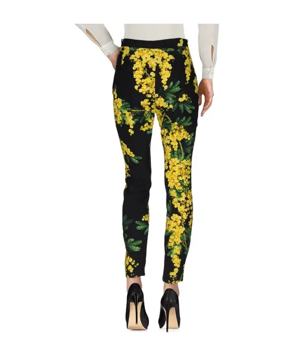 Dolce & Gabbana Floral Skinny Pants