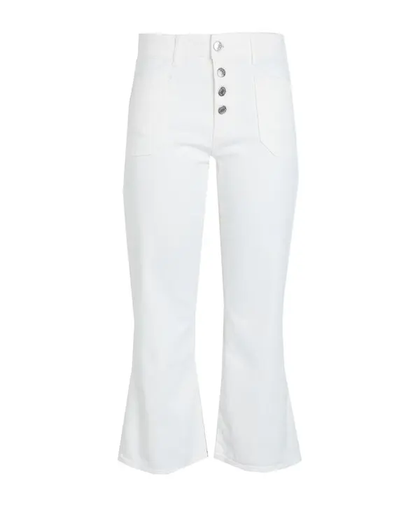 MAXCO. Belt Loop Button Detailed Jeans