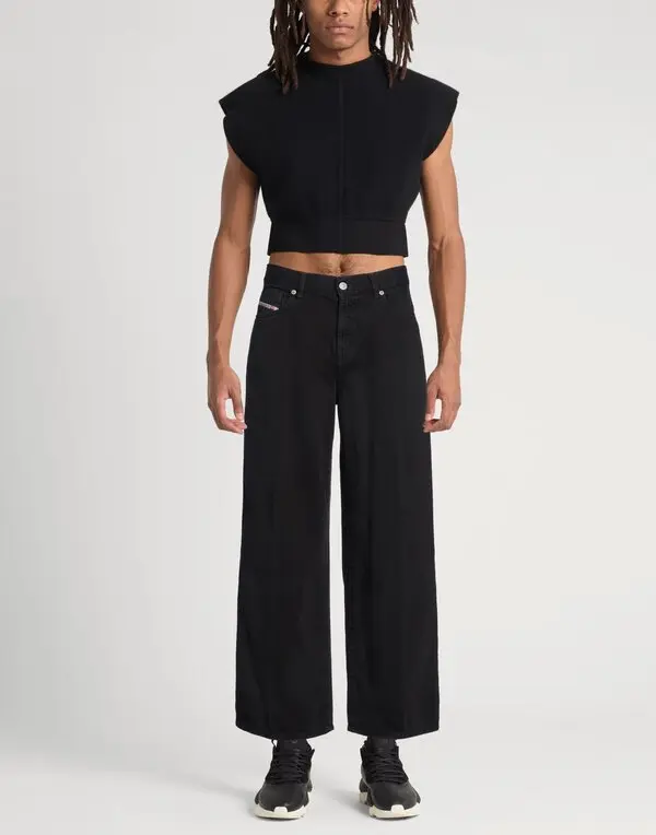 DIESEL® Wide Leg Denim Jeans