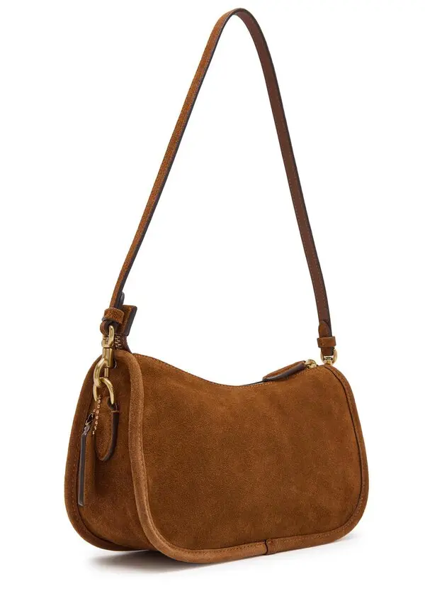 COACH Suede Cross-body Bag