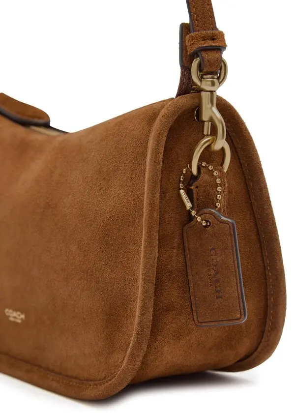 COACH Suede Cross-body Bag