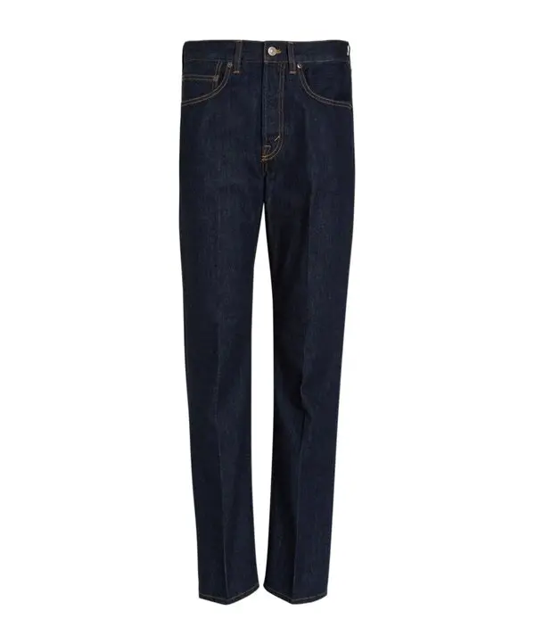 Polo Ralph Lauren High-waist Straight-leg Jeans - Black