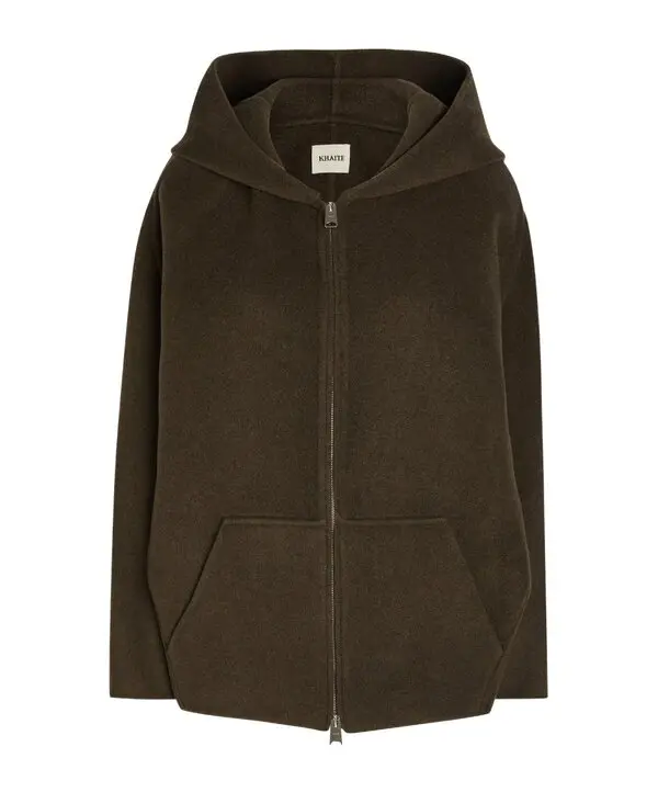 Khaite Dolem Hooded Wool Jacket