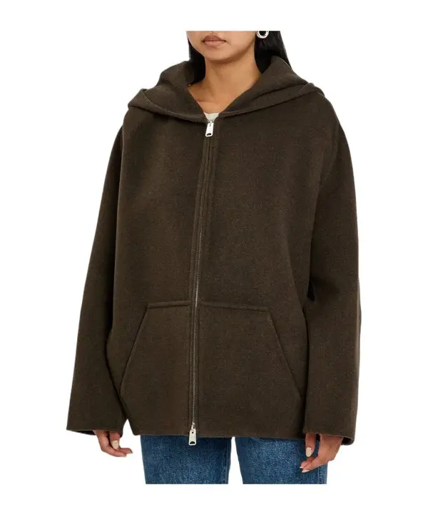 Khaite Dolem Hooded Wool Jacket