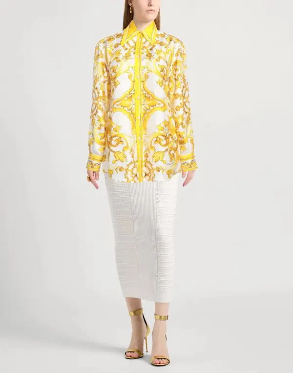 Dolce & Gabbana Printed Satin Shirt