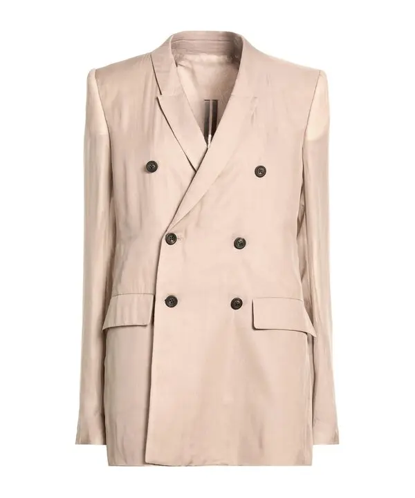 Rick Owens Double-breasted Blazer - Nude