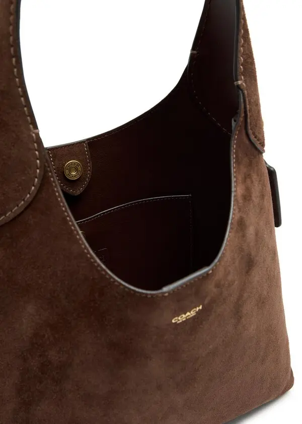 COACH Suede Shoulder Bag
