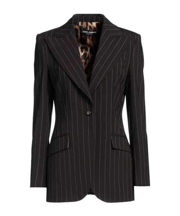 Dolce & Gabbana Single-breasted Pinstripe Blazer