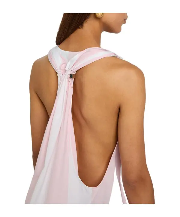 Jacquemus Striped Cotton-poplin Top
