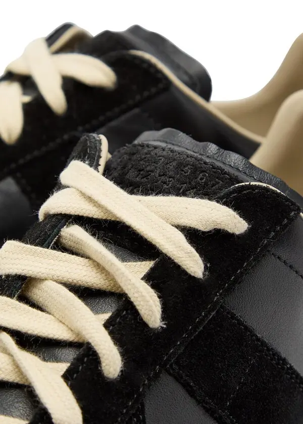 MAISON MARGIELA Replica Panelled Leather Sneakers